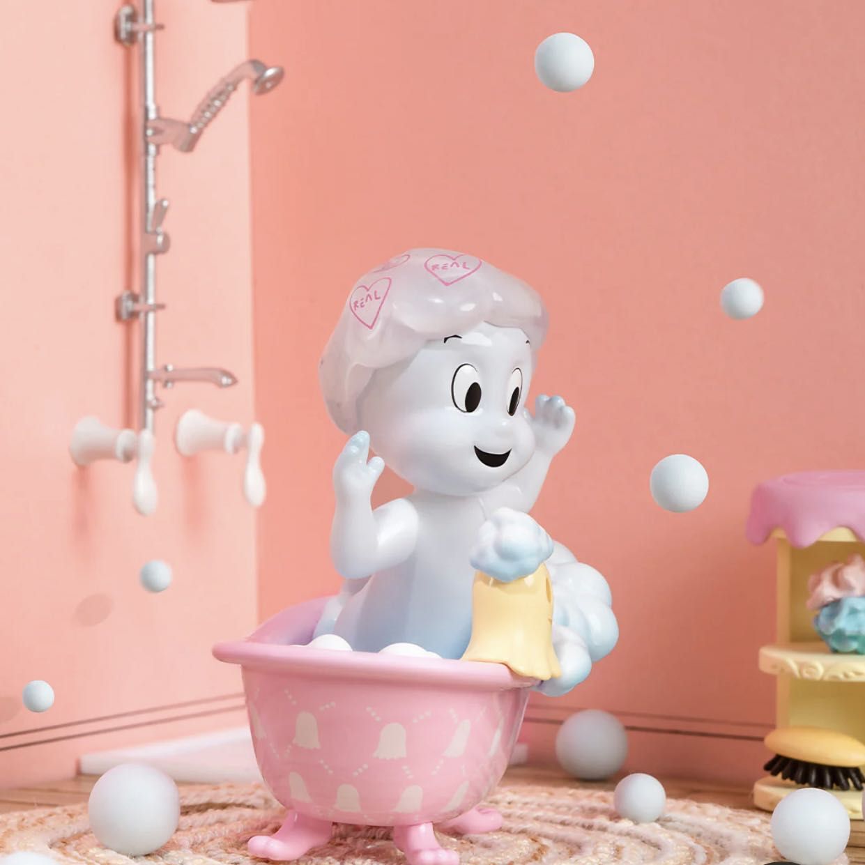 Pop Mart Casper x Trevor Andrew Bubble Casper, Hobbies & Toys, Toys ...