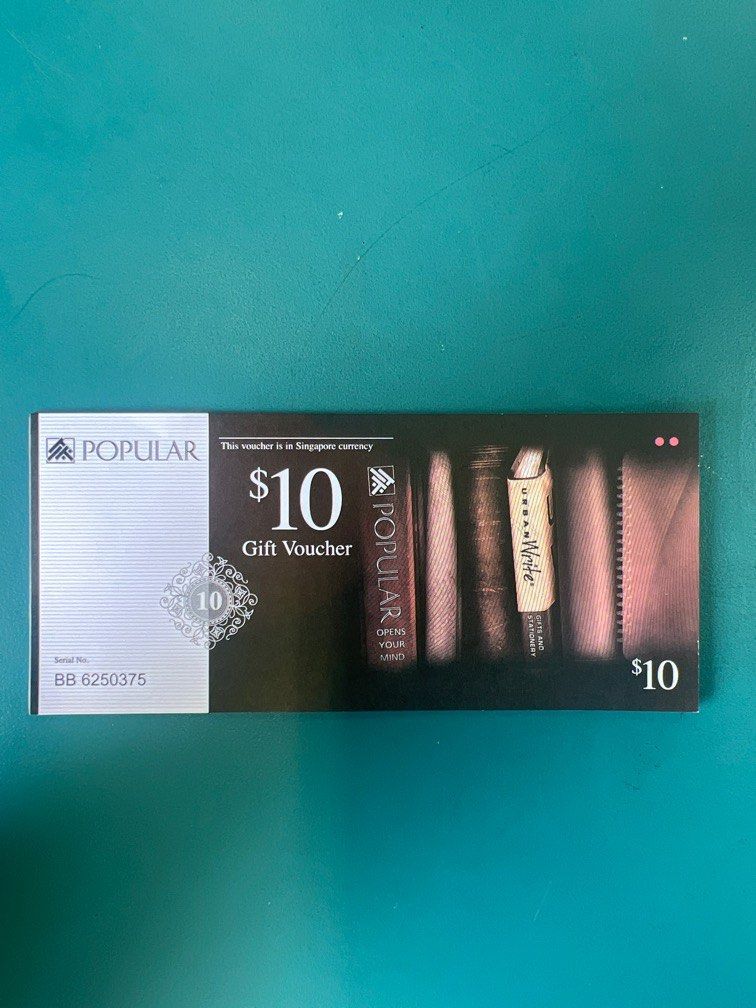 Popular $100 gift voucher , Tickets & Vouchers, Vouchers on Carousell
