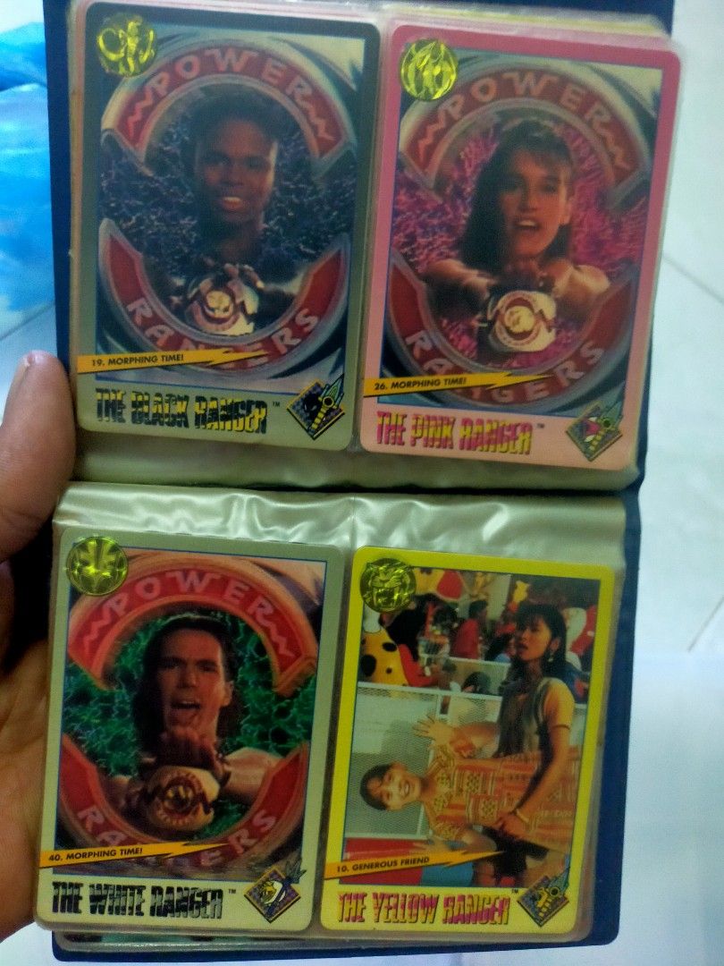 Power ranger card vintage, Hobbies & Toys, Collectibles & Memorabilia ...