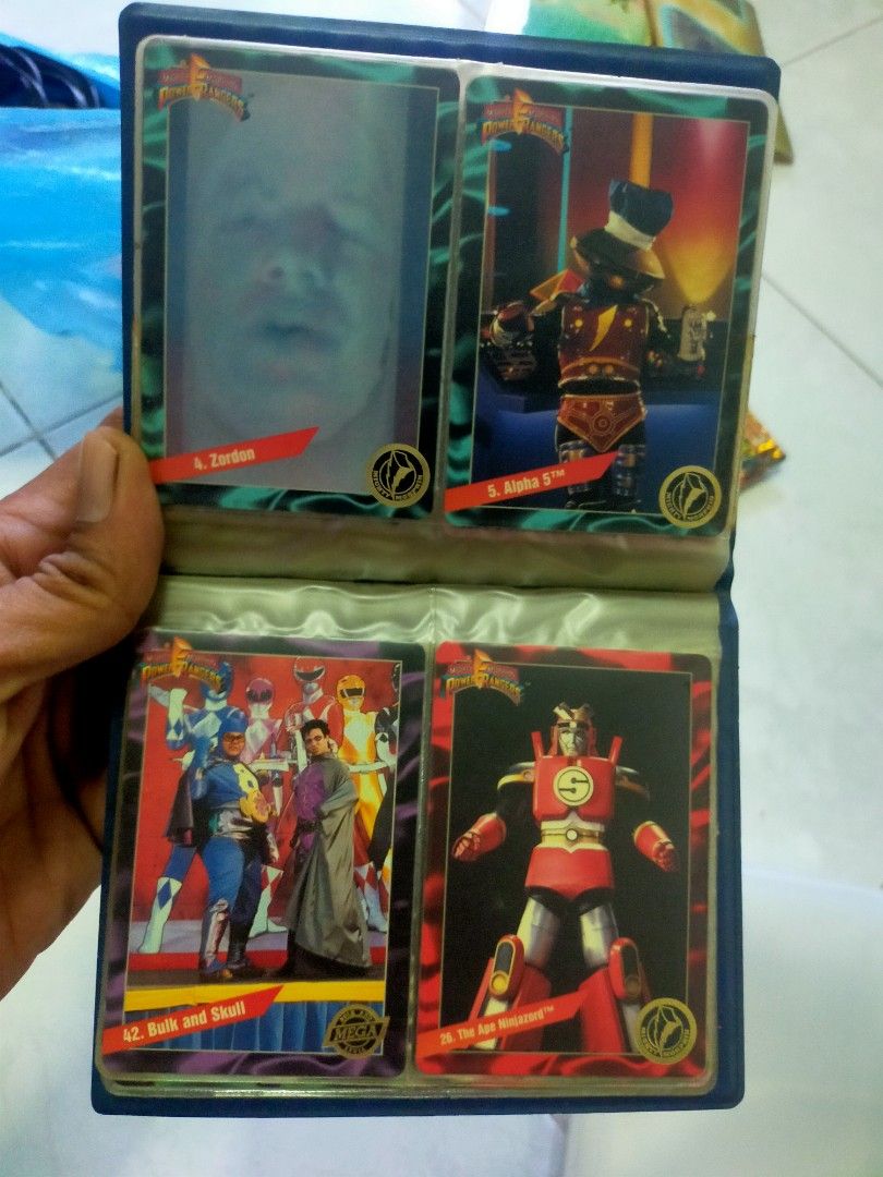 Power ranger card vintage, Hobbies & Toys, Collectibles & Memorabilia ...
