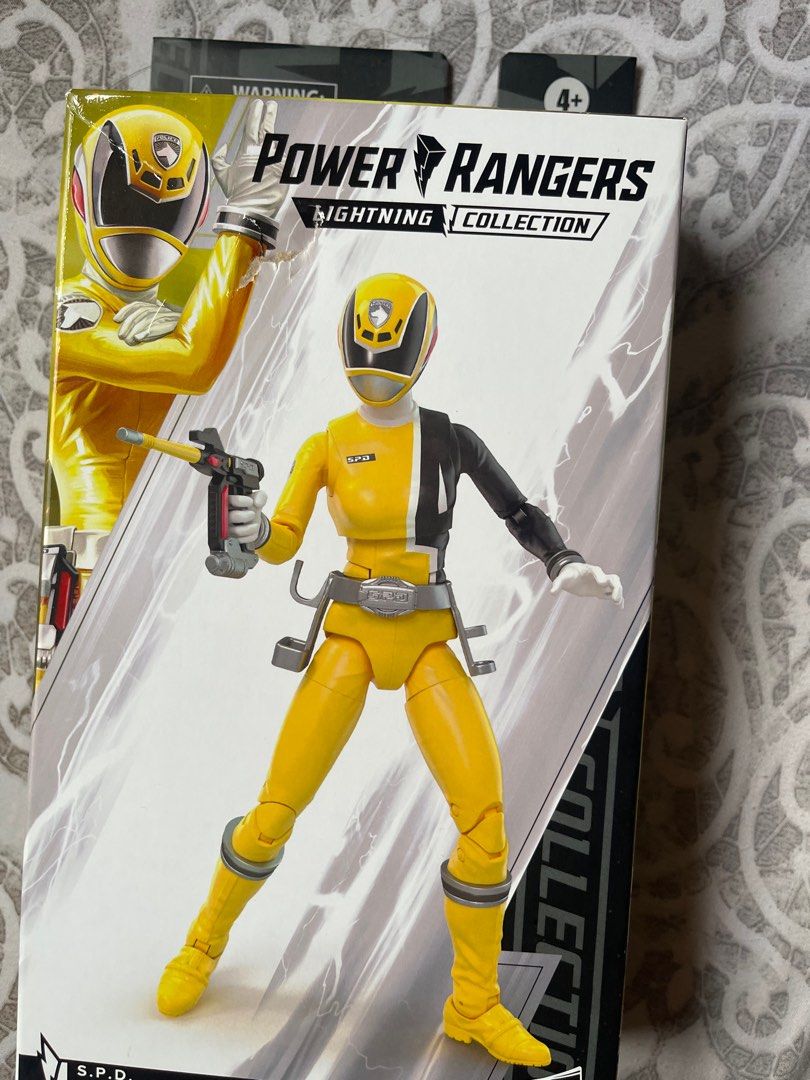 Power Ranger Lightning Collection SPD YELLOW RANGER on Carousell