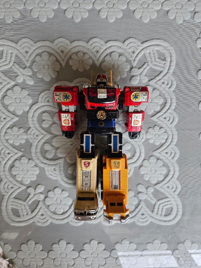 Power Ranger Lightspeed Rescue Megazord, Hobbies & Toys, Toys & Games ...