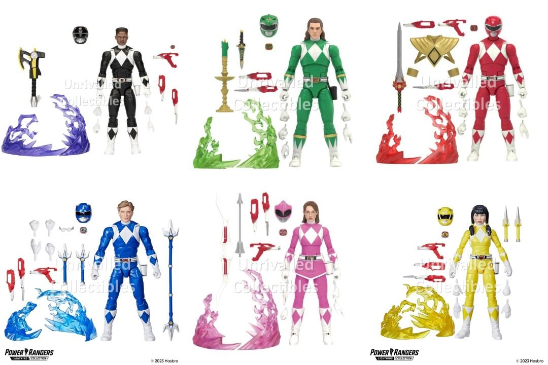 [Pre Order/In Hand] Hasbro Power Rangers Lightning Collection 6 inches ...