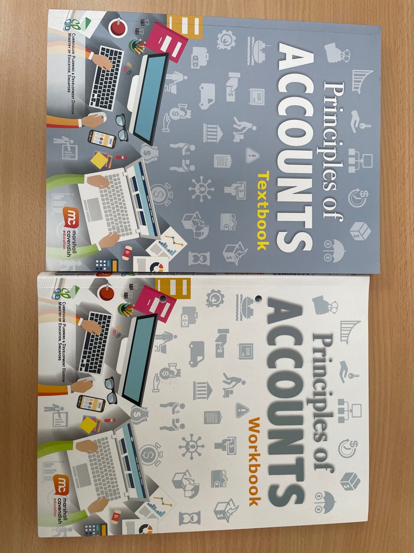 Principals of Accounts textbook and workbook, Hobbies & Toys, Books ...