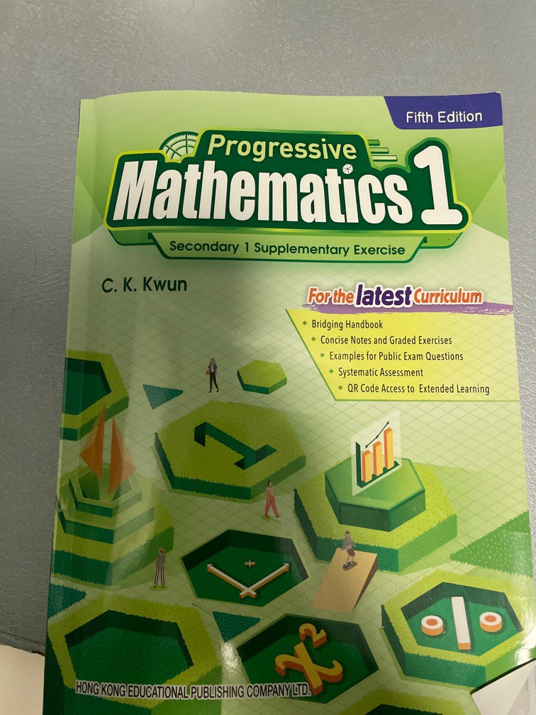 Progressive mathematics 1, 興趣及遊戲, 書本 & 文具, 教科書 - Carousell