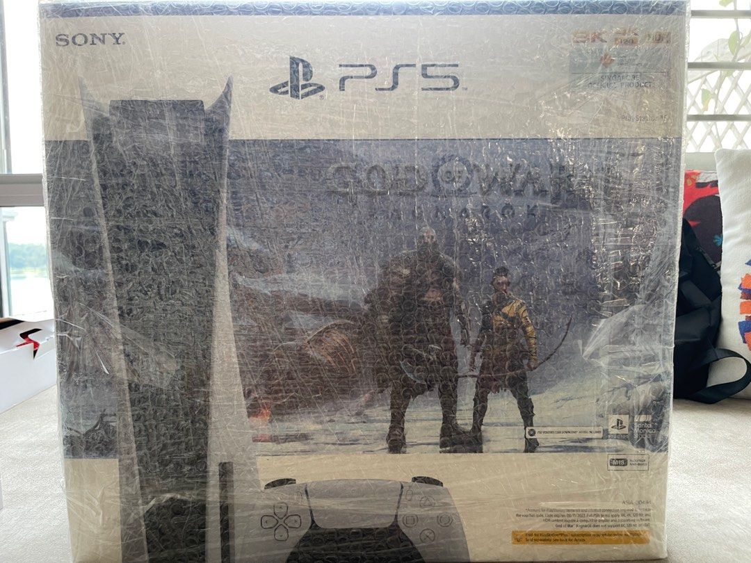 PS5 God of War Bundle Disk Edition, Video Gaming, Video Game Consoles ...