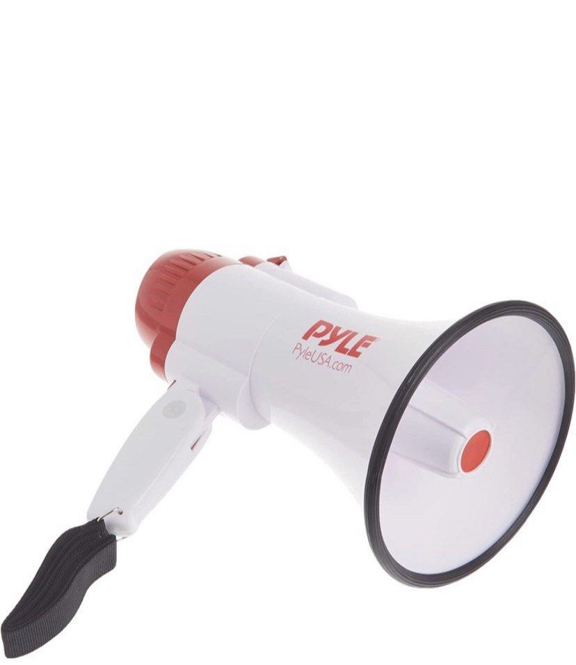 Pyle-Pro PMP30 Professional Megaphone/Bullhorn with Siren, Audio ...