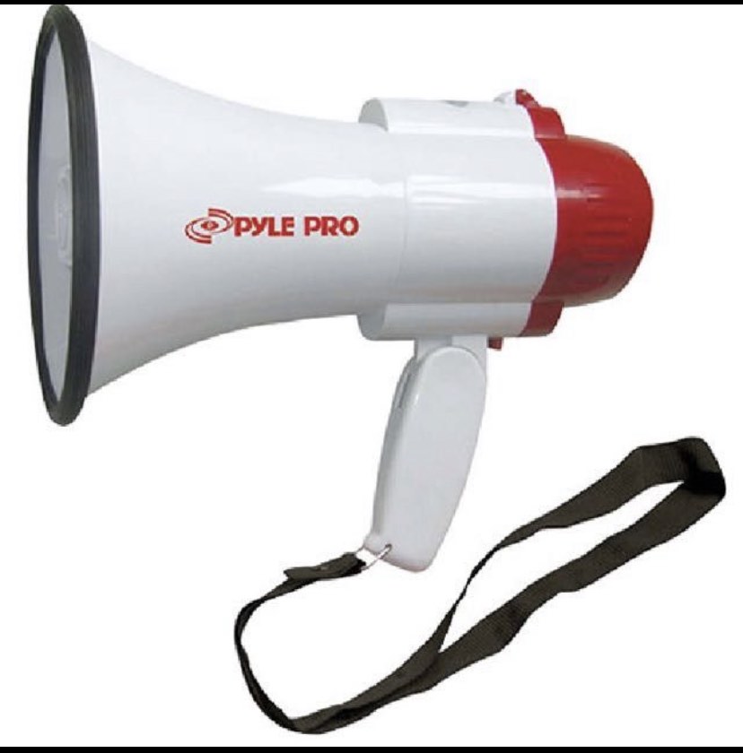 Pyle-Pro PMP30 Professional Megaphone/Bullhorn with Siren, Audio ...