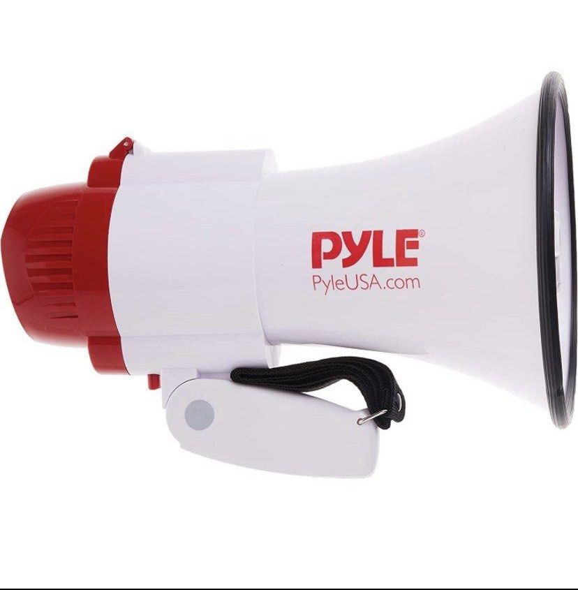Pyle-Pro PMP30 Professional Megaphone/Bullhorn with Siren, Audio ...
