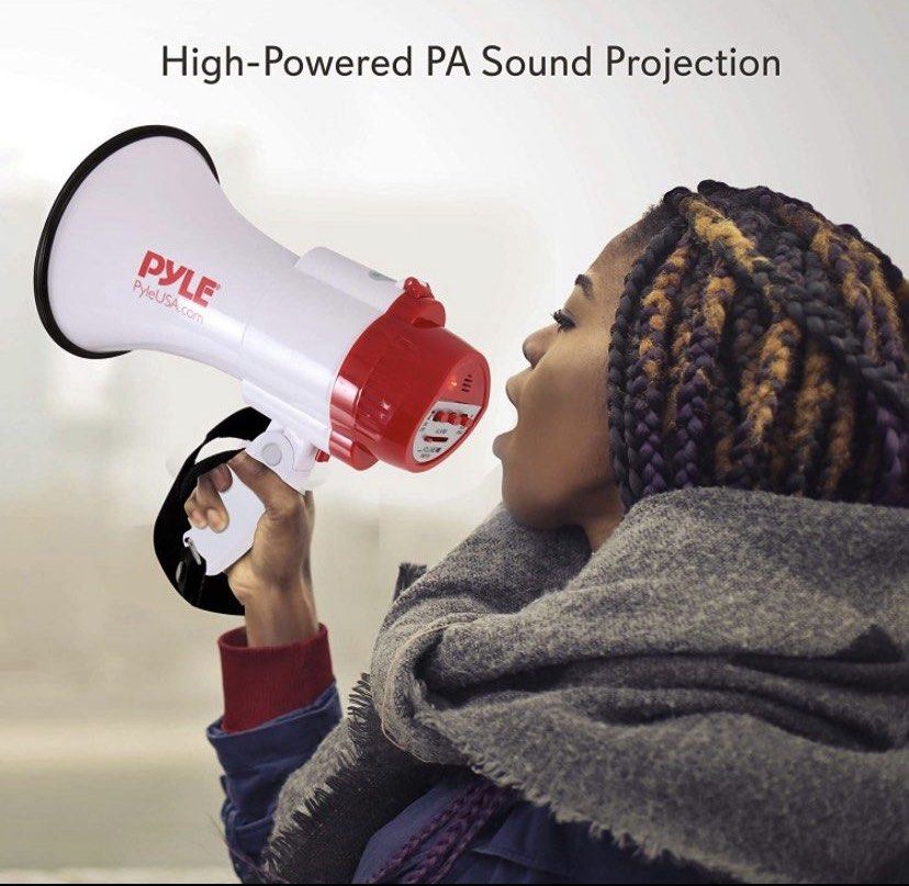 Pyle-Pro PMP30 Professional Megaphone/Bullhorn with Siren, Audio, Soundbars, Speakers ...
