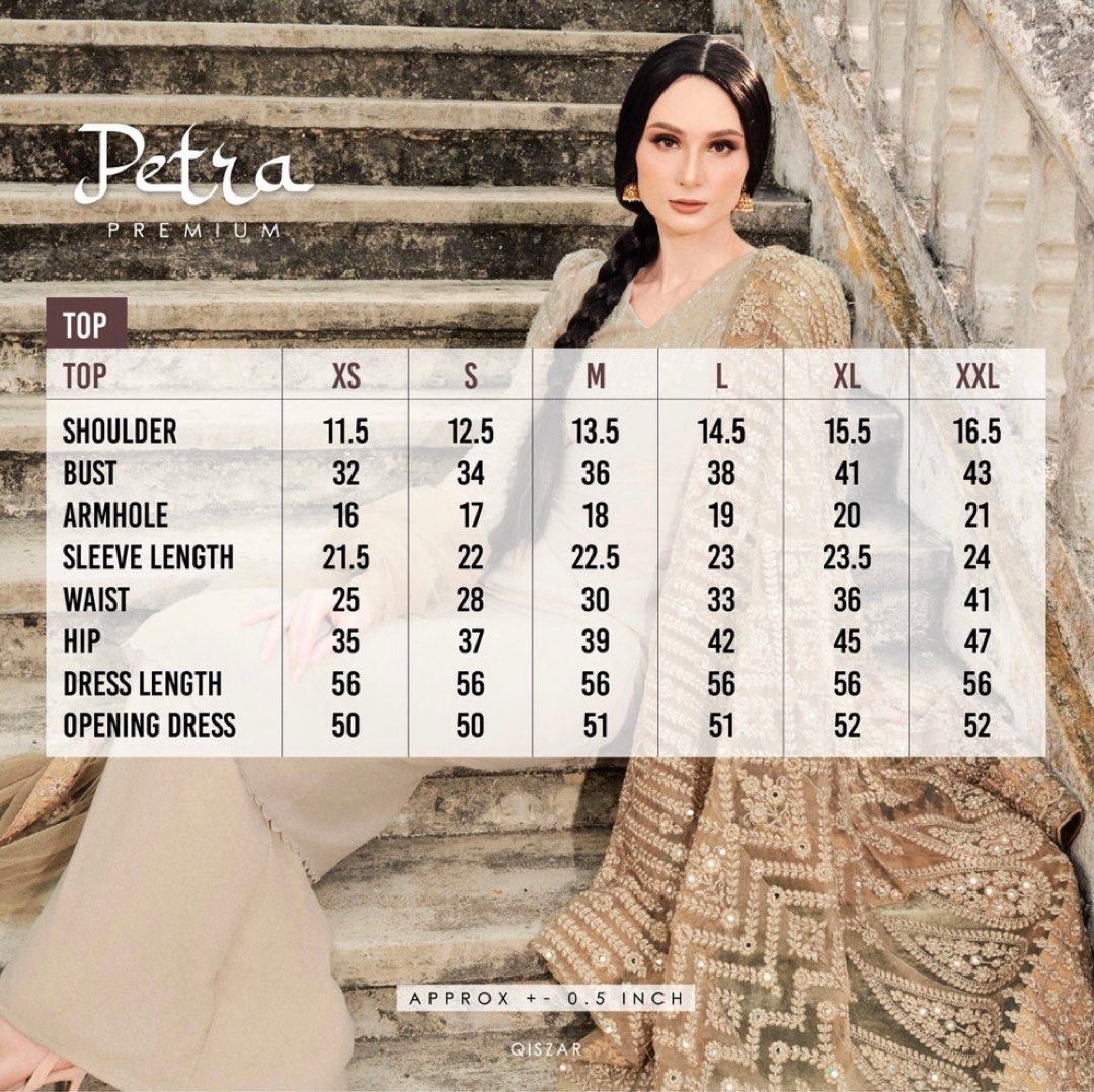 Qiszar Petra Premium (Rental), Women's Fashion, Muslimah Fashion, Baju ...