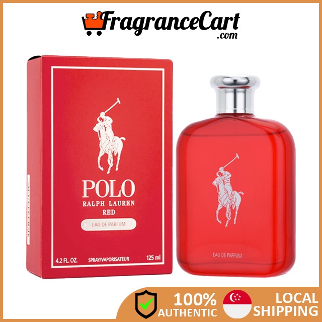 Ralph Lauren Polo Red EDP for Men (125ml) [Brand New 100% Authentic ...