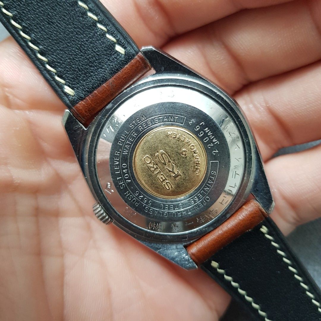 Rare Green Dial Kinh Seiko Chronometer 5626-7040, Men's Fashion, Watches & Accessories, Watches ...