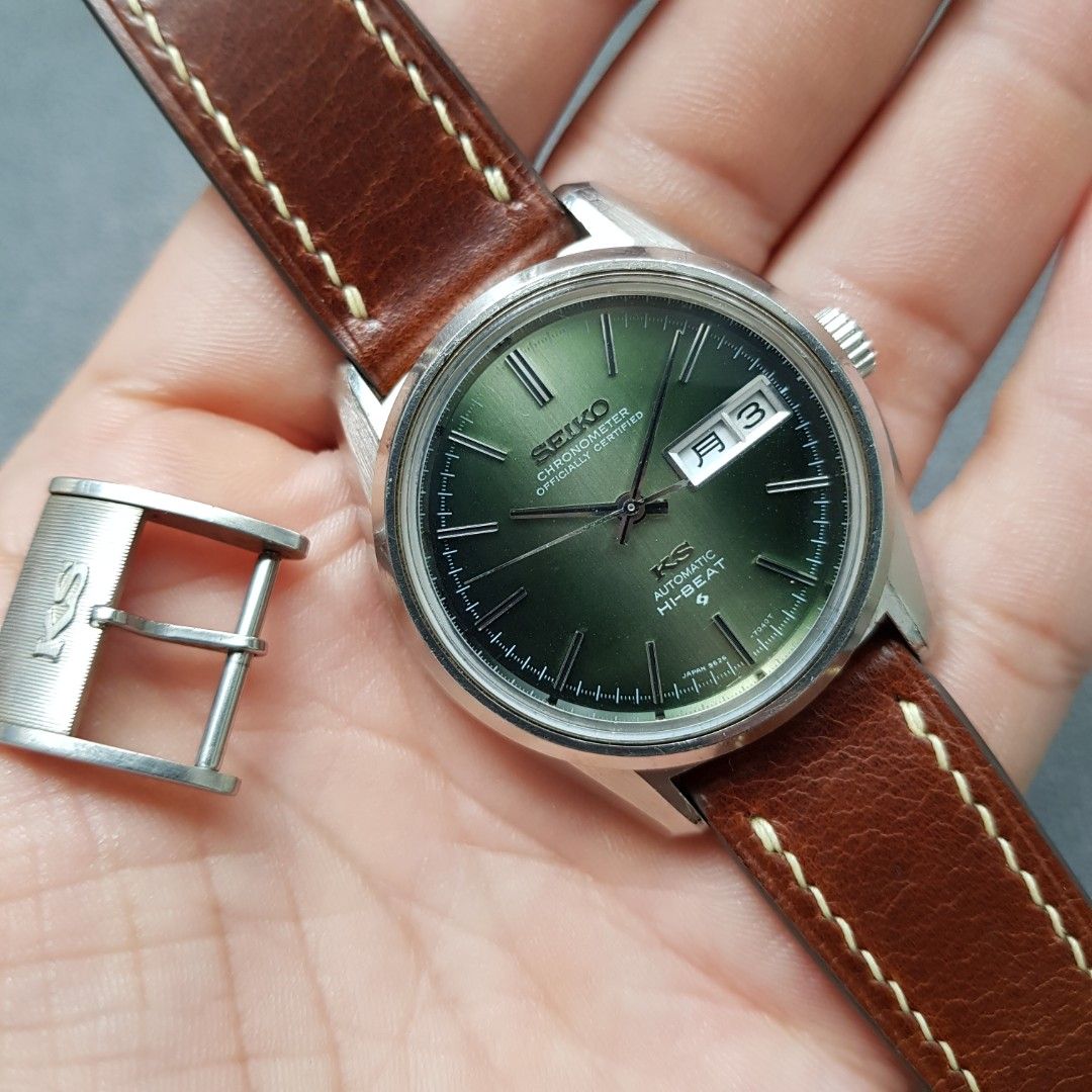 Rare Green Dial Kinh Seiko Chronometer 5626-7040, Men's Fashion, Watches & Accessories, Watches ...