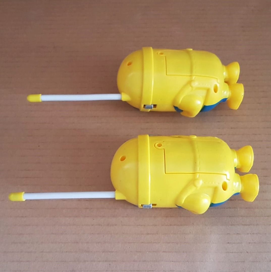 Rare Minion Collectibles, Minion Walkie Talkie Set, 2 Minion Figures ...