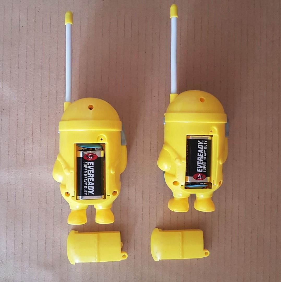 Rare Minion Collectibles, Minion Walkie Talkie Set, 2 Minion Figures ...