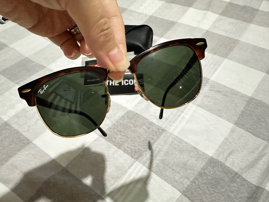 RAYBAN CLUBMASTER CLASSIC, Women's Fashion, Watches & Accessories ...