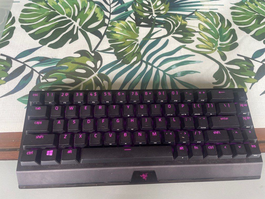 Razer Black widow v3 mini hyperspeed gaming keyboard, Computers & Tech ...
