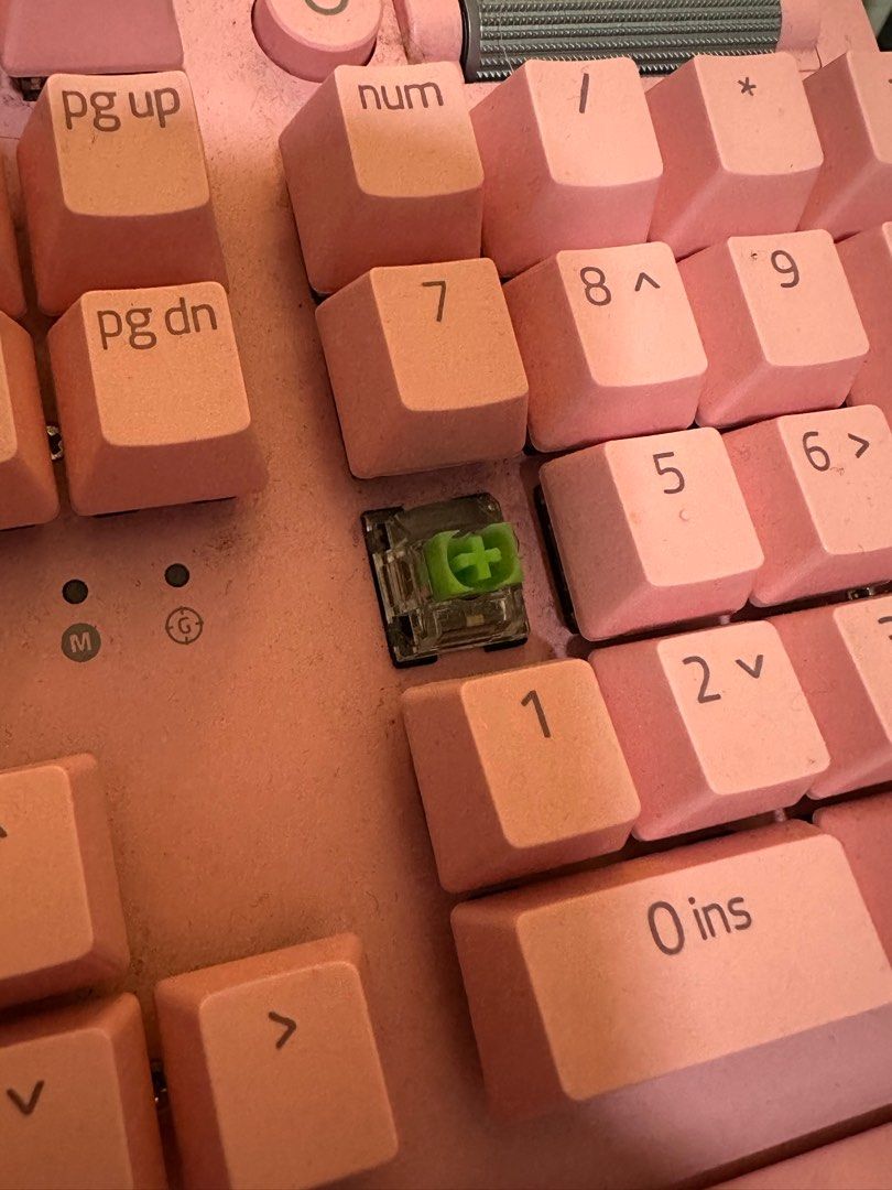 Pink Keyboard Pink Razer Keyboard Razer Pink Huntsman V3 Tenkeyless ...