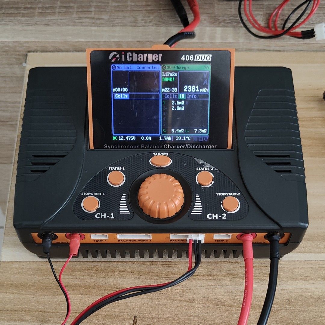 Icharger 406 Duo Dual Port Rc Lipo LiFe NiMh Charger Junsi (not 4010 ...