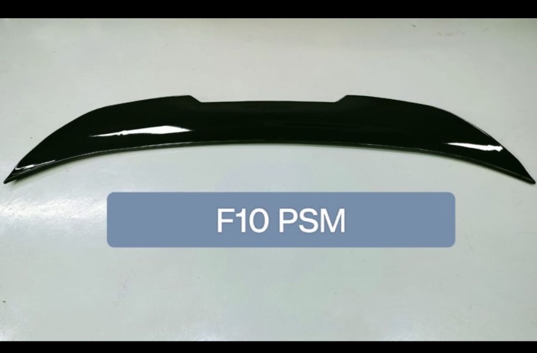 Spoiler F10 PSM BMW 5 Series F10 PSM Style Lip Spoiler, Car Accessories ...