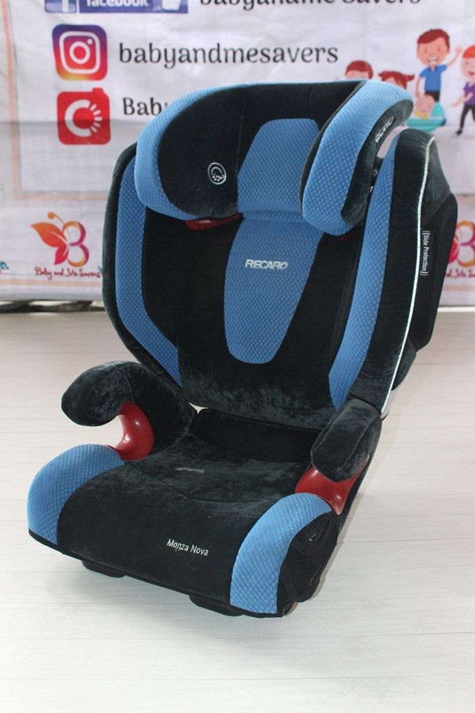 Recaro Monza Toddler Booster Car Seat with Built in Speaker ISOFIX ...