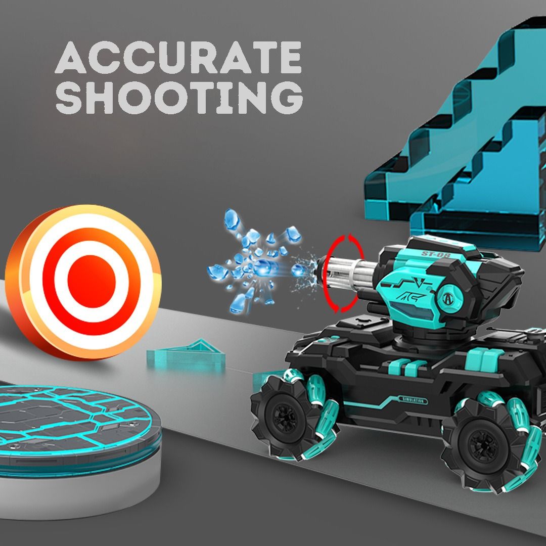 Remote Control Tank with Gesture and Remote Sensing for Water Bullet ...