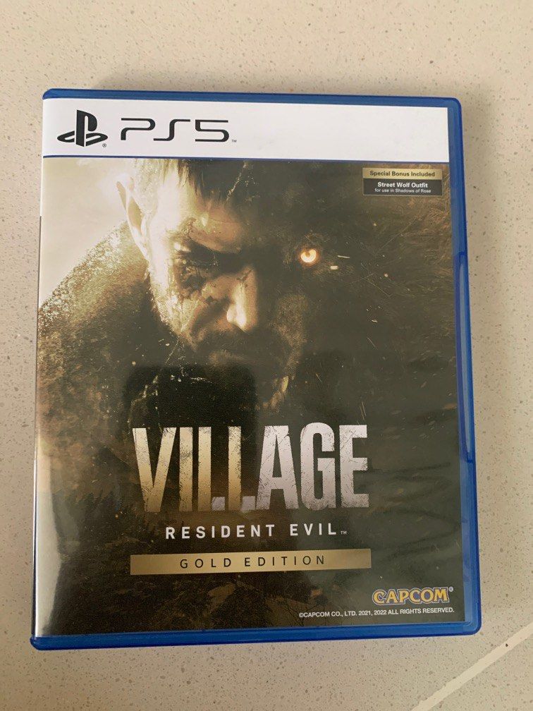 Resident Evil Village PS5 good edition, Video Gaming, Video Games ...