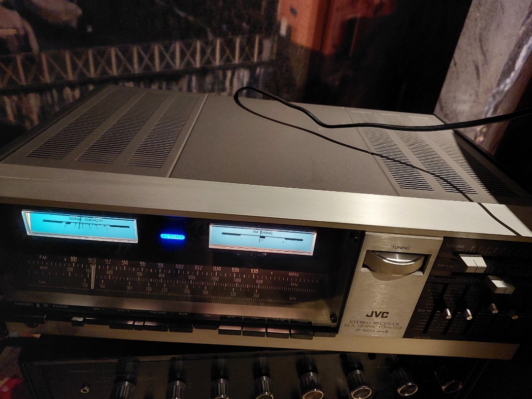 Restored Plug n Play: JVC Model JR S200L Mark II receiver and amplifier ...