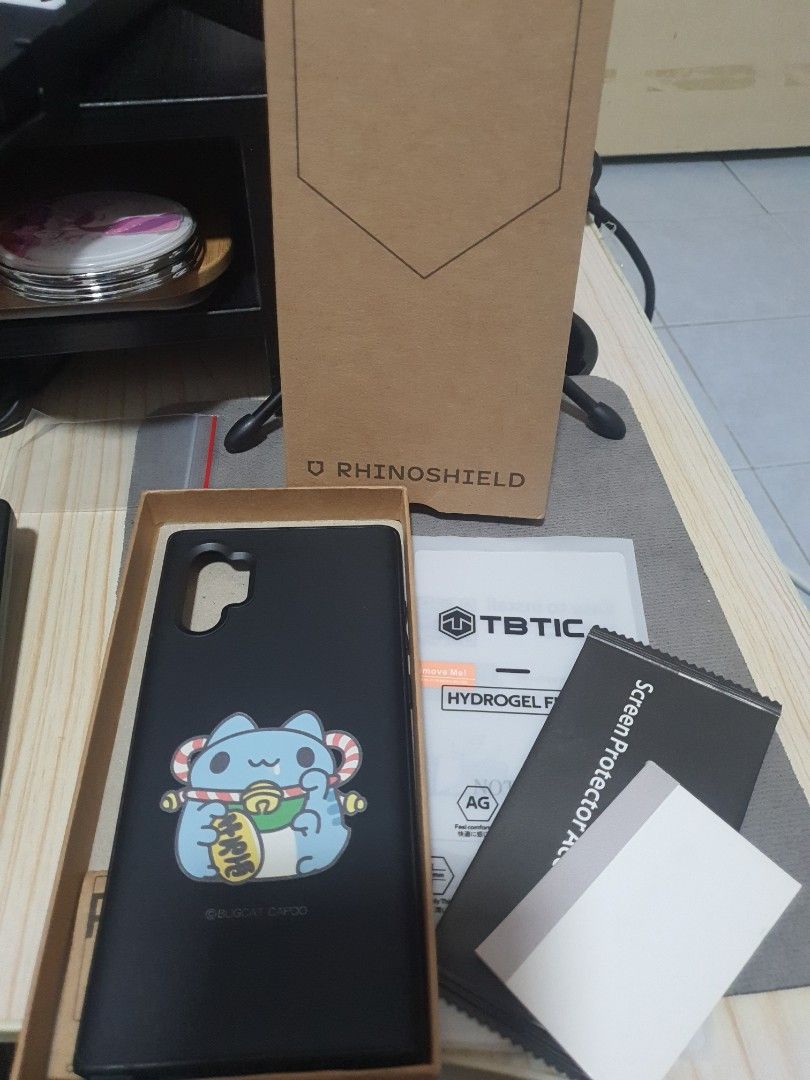 Rhinoshield Bugcat Capoo Note10 Plus, Mobile Phones & Gadgets, Mobile & Gadget Accessories ...