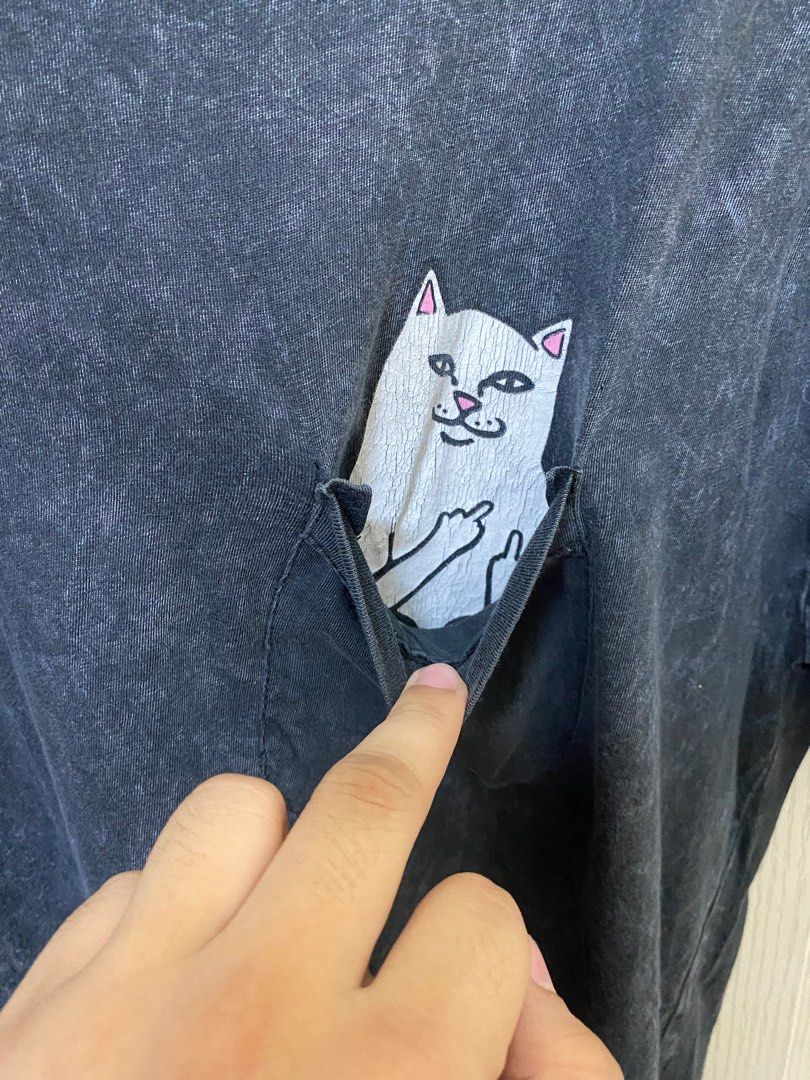 Rip N Dip Acid Wash Pocket Tee, Men's Fashion, Tops & Sets, Tshirts ...