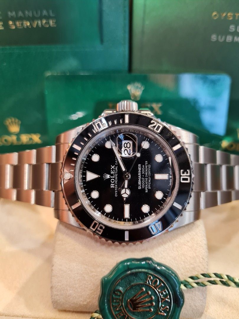 Rolex Submariner 126610 Full Set, Luxury, Watches on Carousell