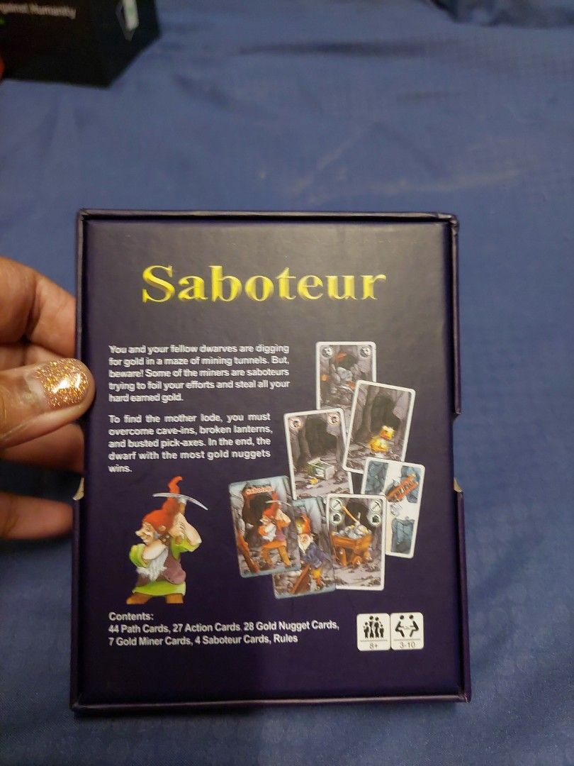 Saboteur Card Game, Hobbies & Toys, Toys & Games on Carousell