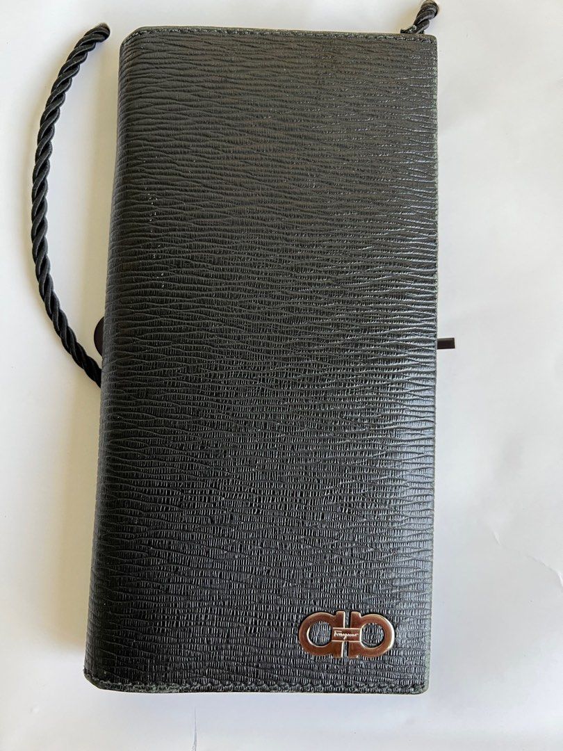 Salvatore Ferragamo Gancini Wallet, Luxury, Bags & Wallets on Carousell
