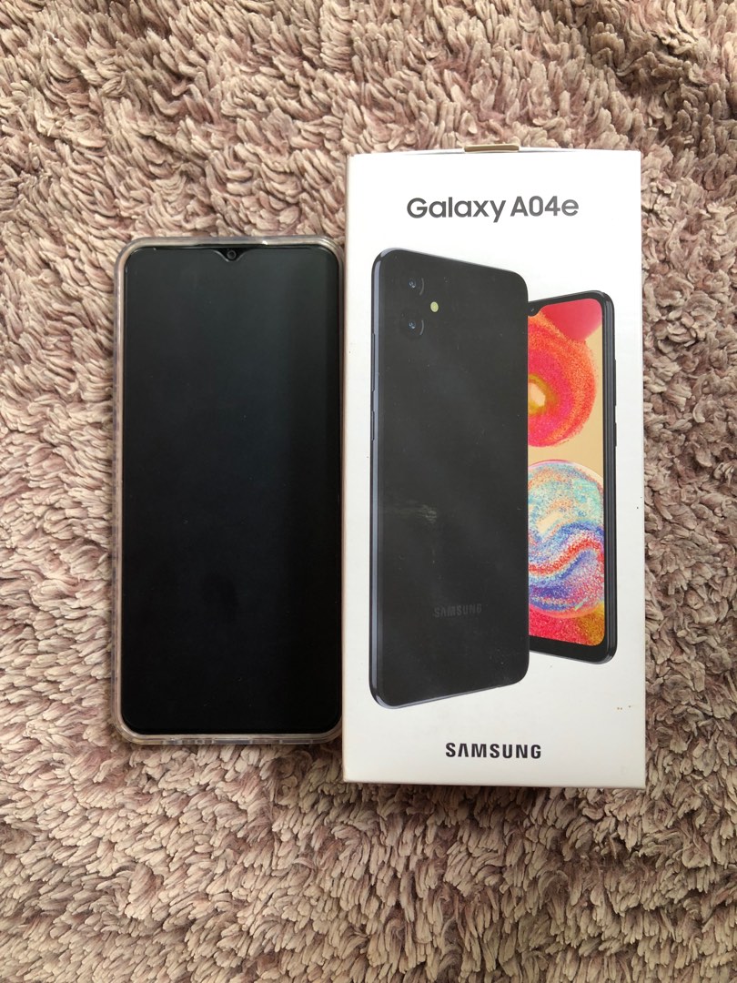 Samsung Galaxy A04e 32GB + 3GB RAM BLACK, Mobile Phones & Gadgets ...