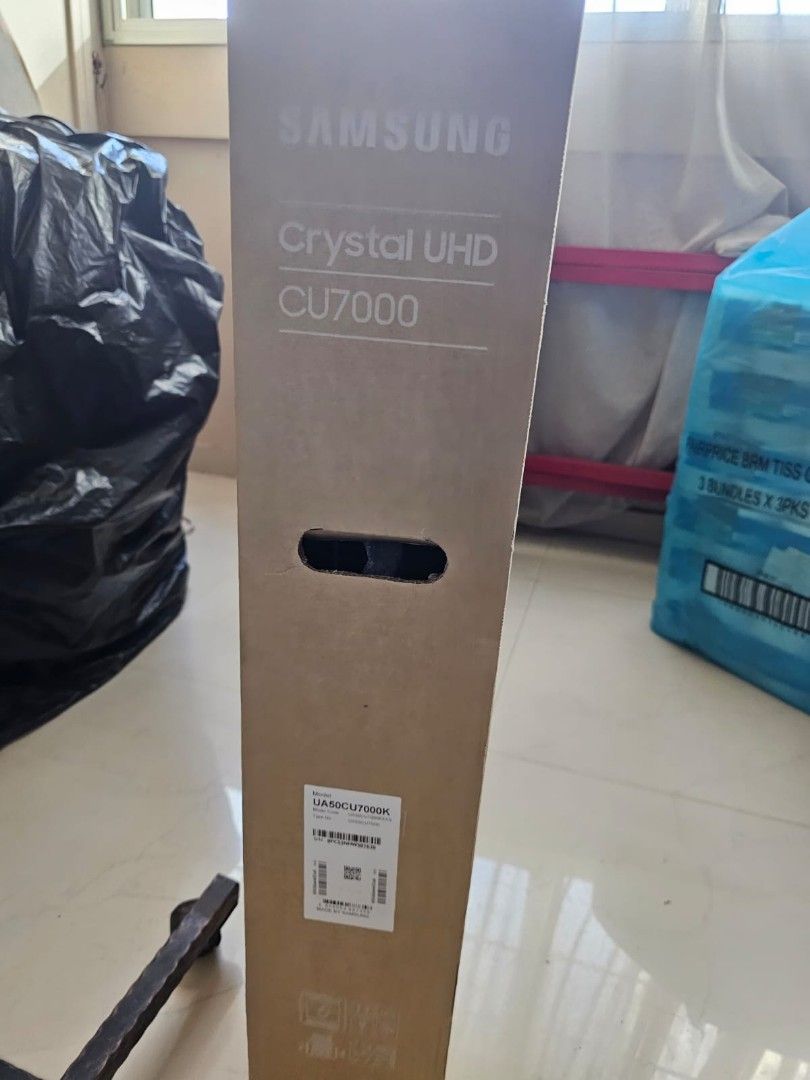 Samsung CU7000 50-inch Crystal UHD 4K Smart TV, TV & Home Appliances ...