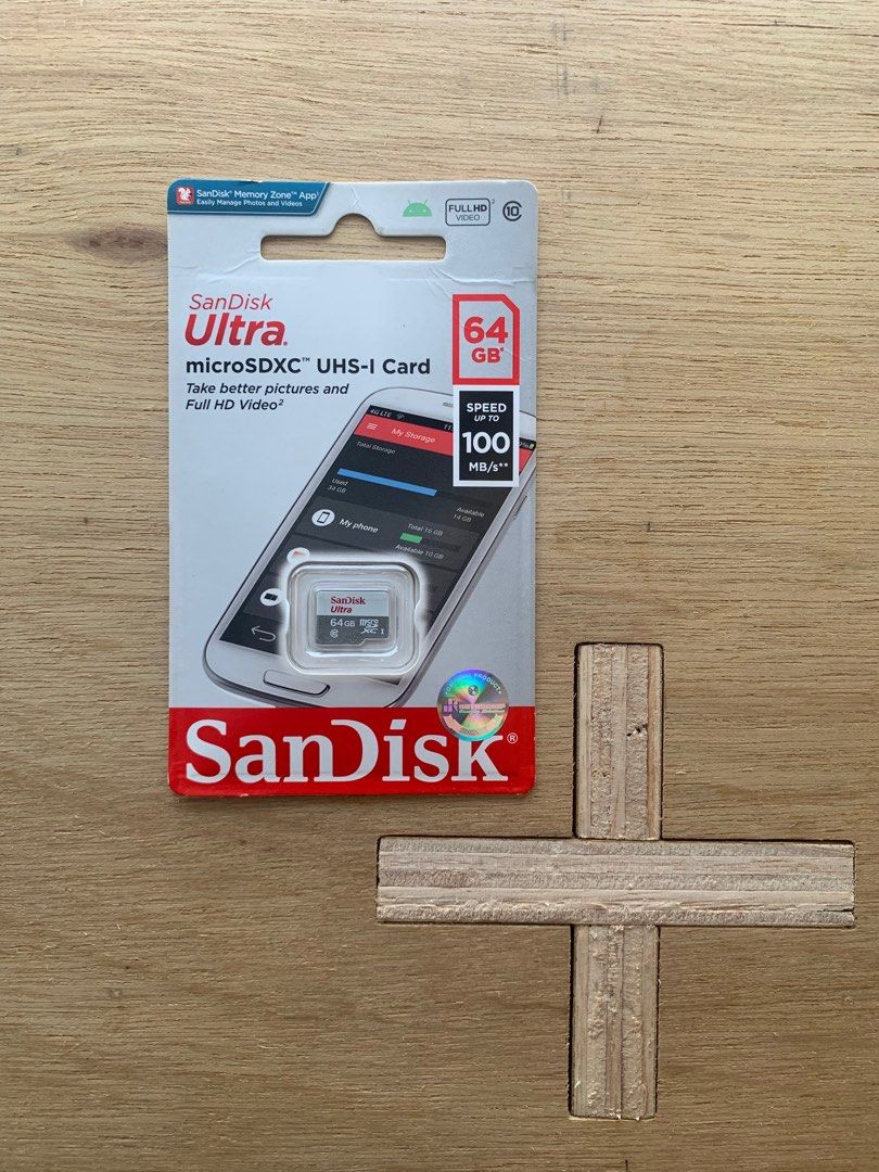 SanDisk Ultra MicroSD Card 64 GB - 100 mb/s, Jasa, Elektronik dan perbaikan alat elektronik di ...