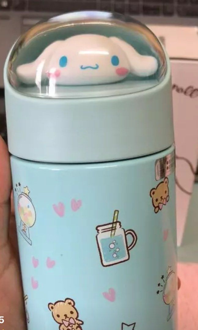 Sanrio Cinnamoroll Thermos Bottle, Furniture & Home Living, Kitchenware & Tableware, Water ...