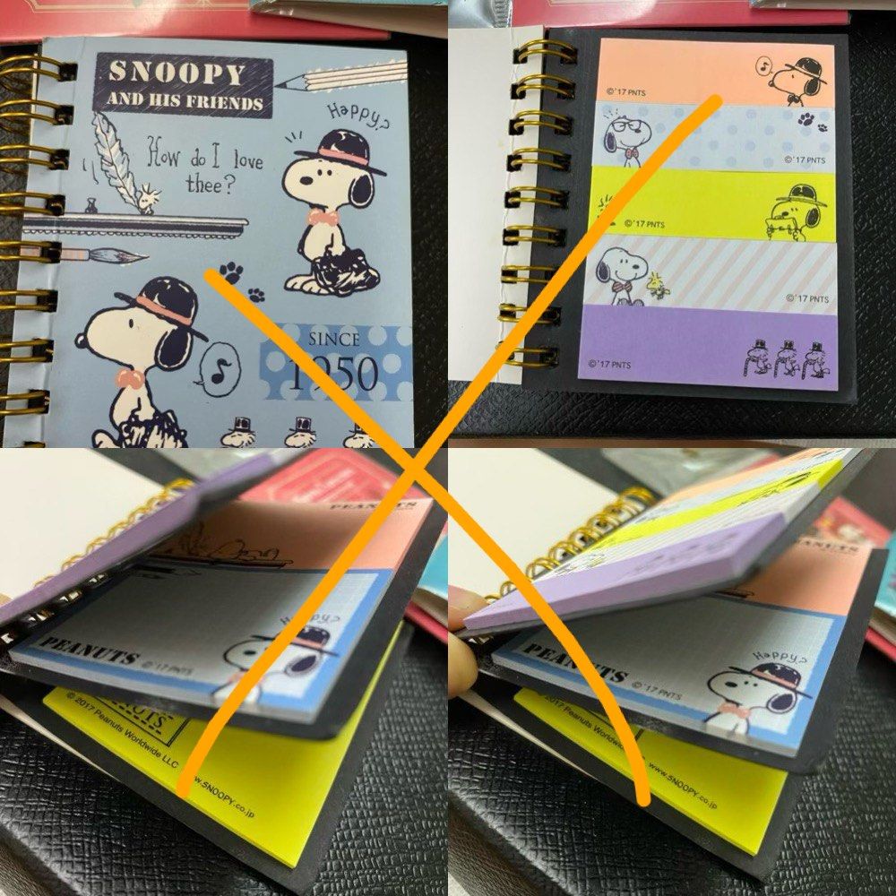 Sanrio/Snoopy /. Cute mini sticky memo, Hobbies & Toys, Stationery ...
