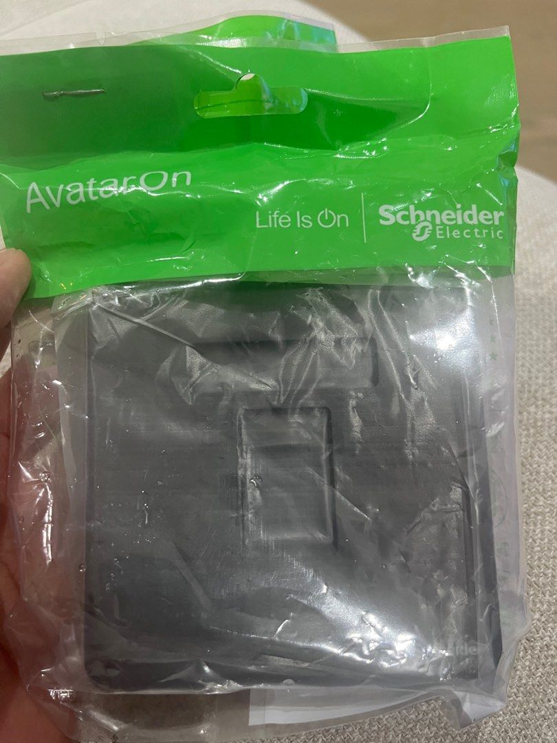 Schneider 施耐得 AvatarOn 單位RJ45 6類數據插座, 家庭電器, 轉插器及插頭 - Carousell