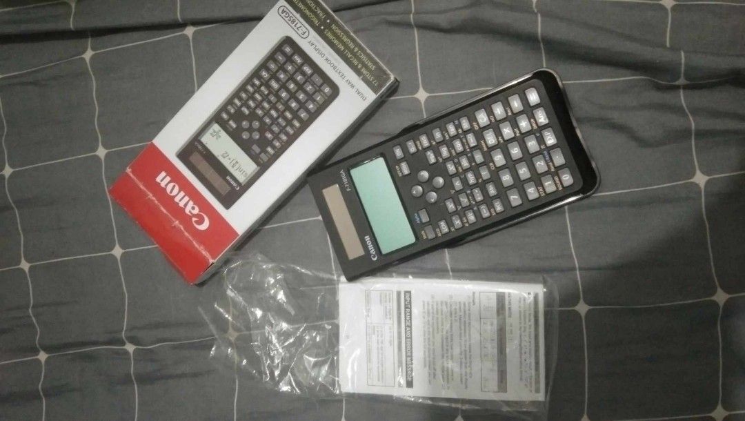 AUTHENTIC CANON F-718SGA SCIENTIFIC CALCULATOR, Computers & Tech ...