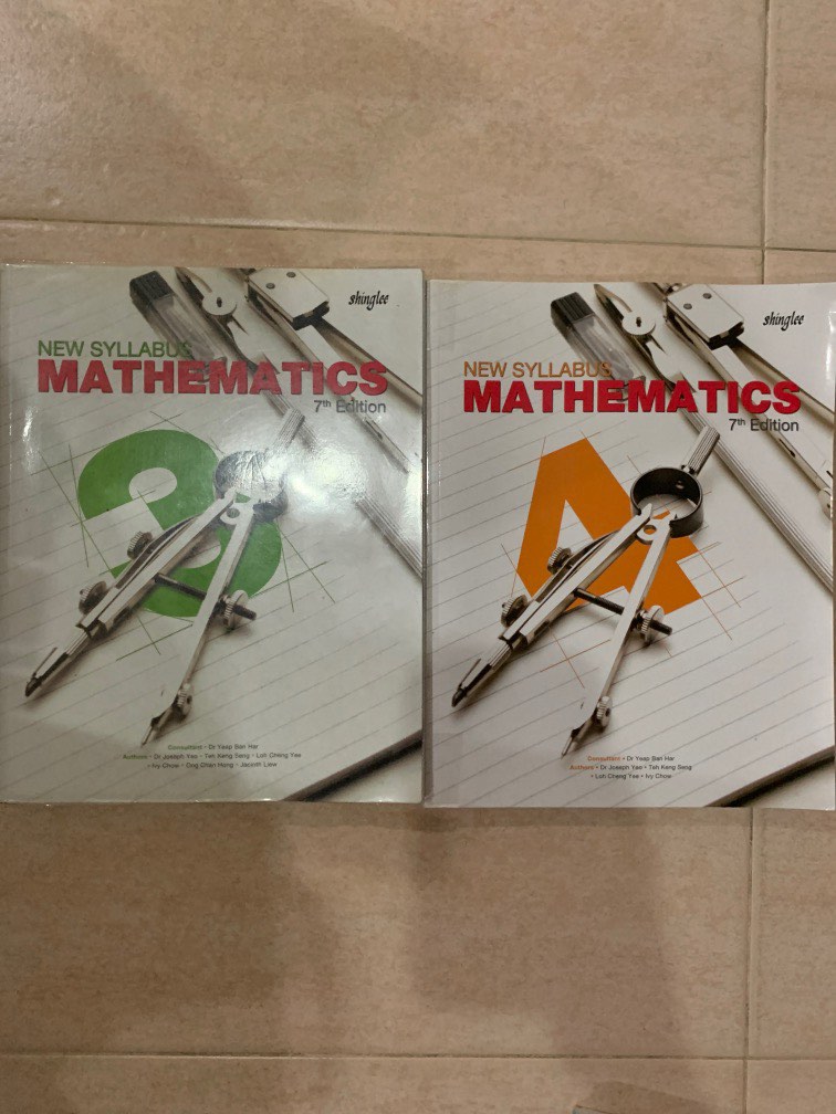Sec 3/ Sec 4 Mathematics textbook 7th edition, Hobbies & Toys, Books ...