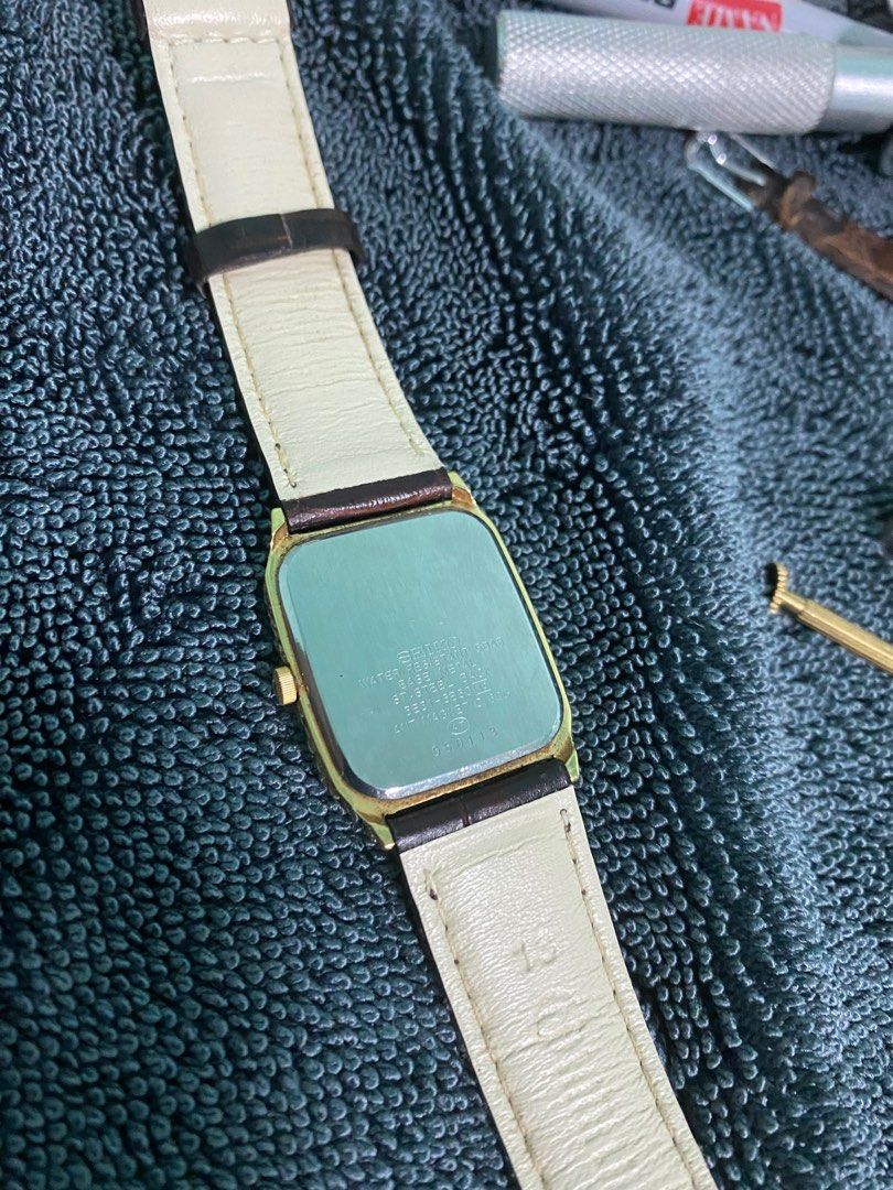 Seiko tank vintage, Luxury, Watches on Carousell