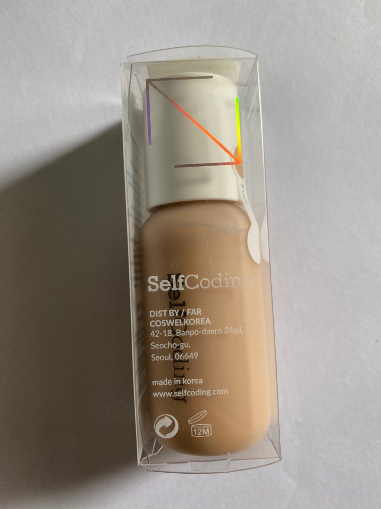 Self Coding Never be the same Foundation In Shade Tan, Beauty ...