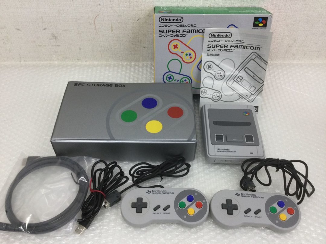 日版 原裝 Nintendo Super Famicom Mini SFC Classic 任天堂 迷你 超任 超級任天堂 snes ...