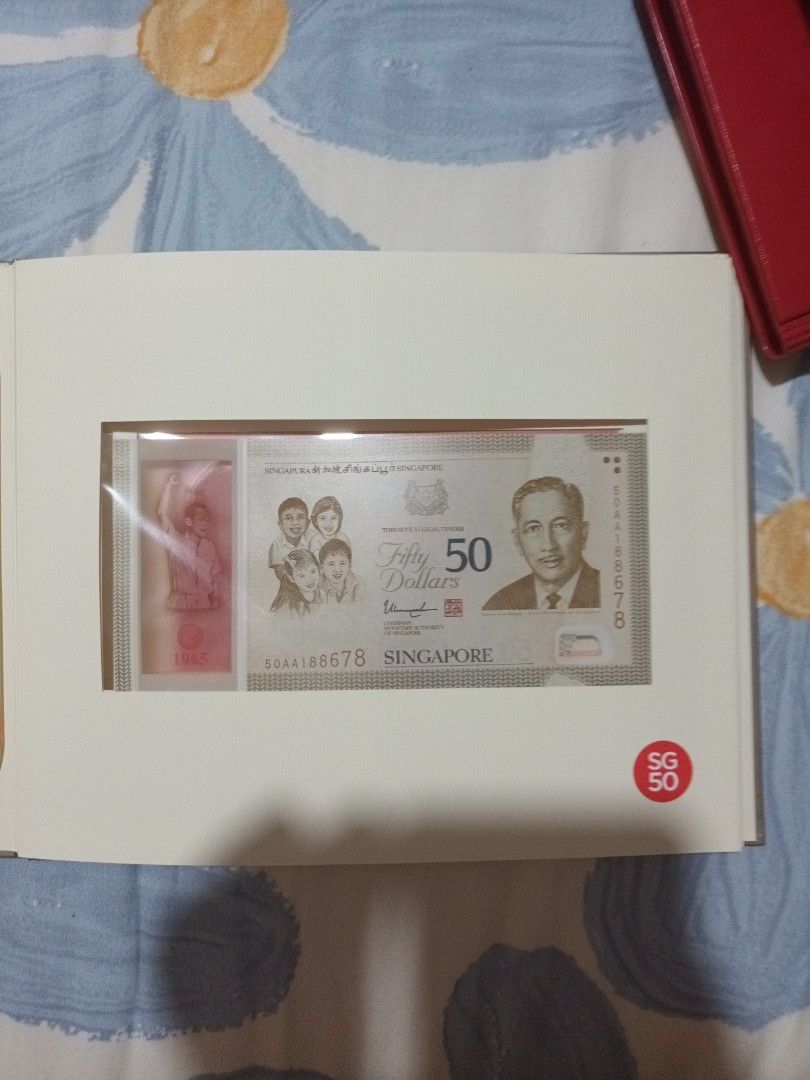 SG50 Commemorative Notes, Hobbies & Toys, Memorabilia & Collectibles ...