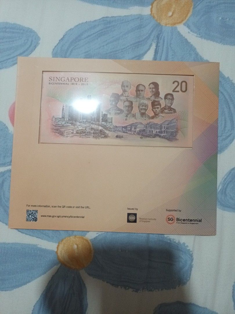 SG Bicentennial Commemorative Note, Hobbies & Toys, Memorabilia ...