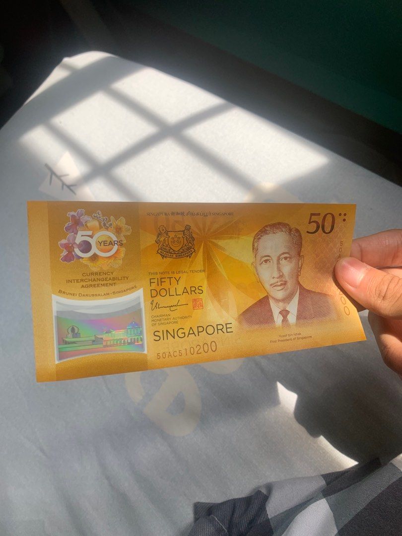SG-Brunei $50 Commemorative Note, Hobbies & Toys, Memorabilia ...