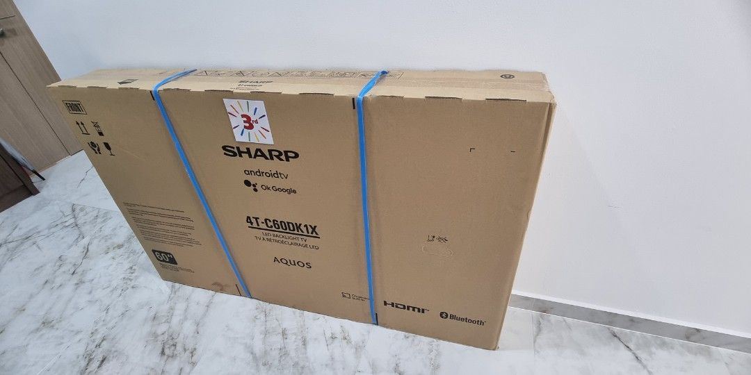 Sharp 4k 60" UHD TV, TV & Home Appliances, TV & Entertainment, TV on ...