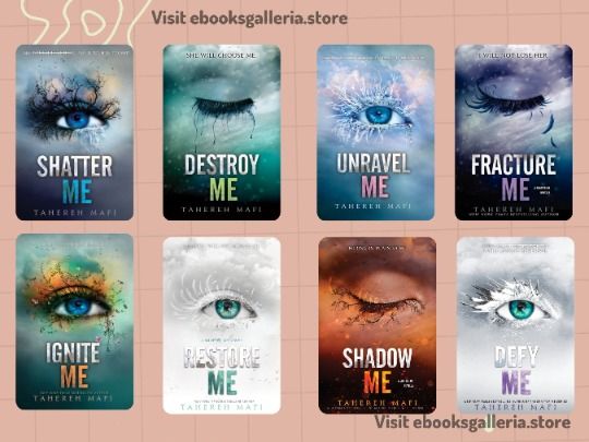 Shatter Me Series Collection Books Set By Tahereh, 03/21/2024